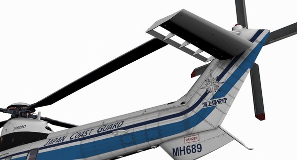 as332 super puma 3d model