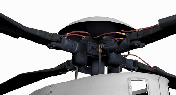 as332 super puma 3d model