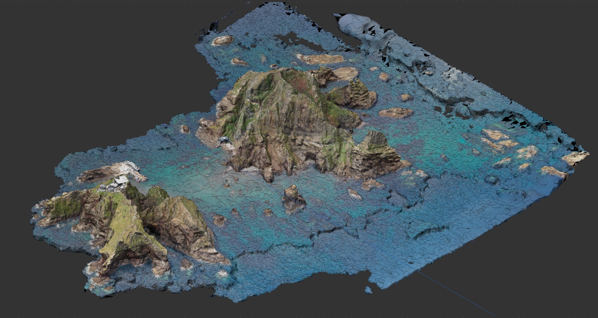 3D Model Dokdo - TurboSquid 2100899