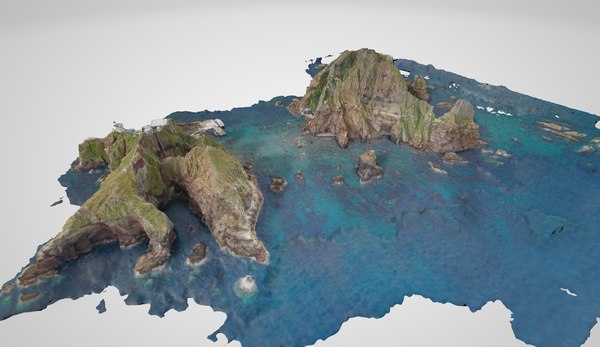 Dokdo 3D 모델 - TurboSquid 2100899
