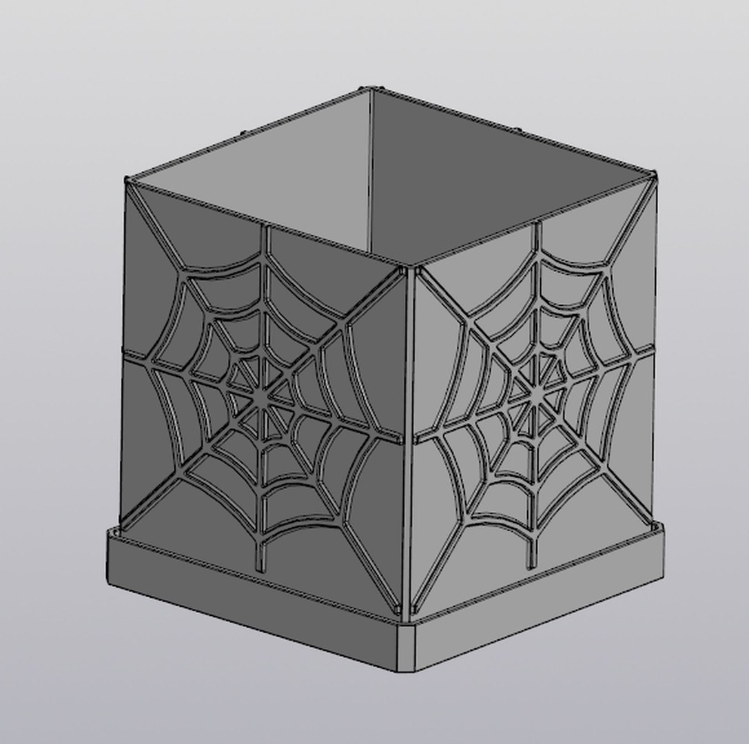 3D Spider Web Planter Model - TurboSquid 1949581