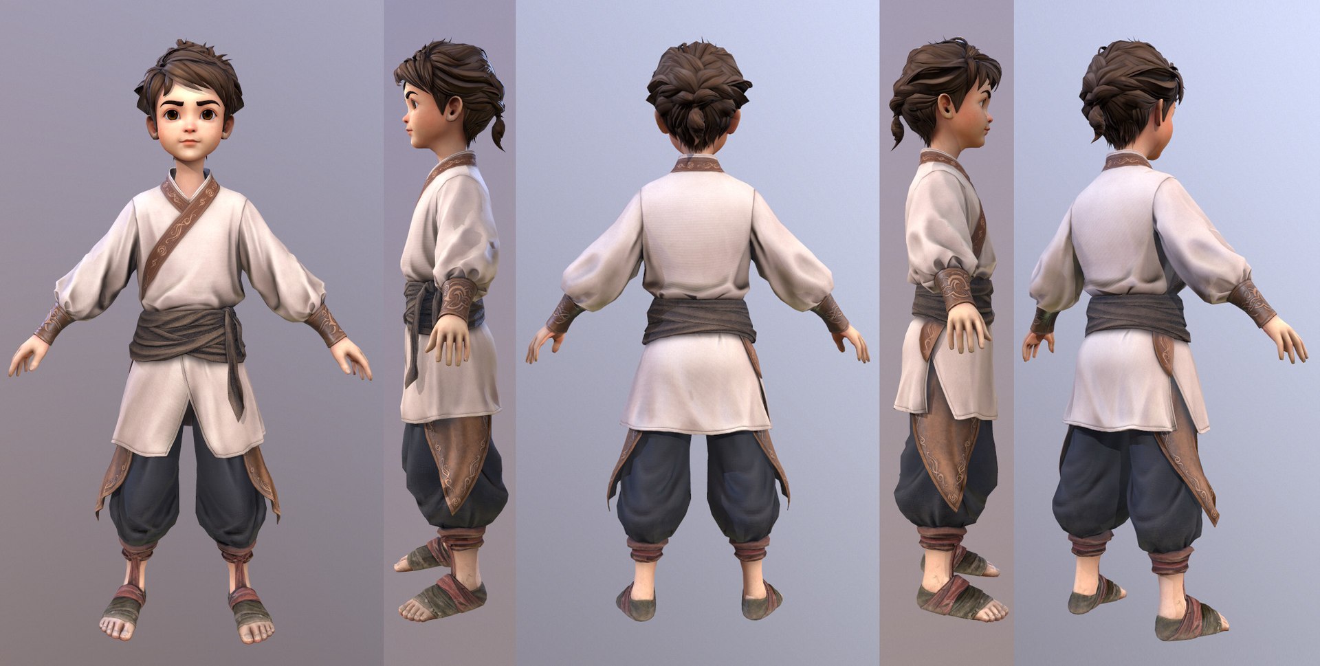 Stylized Boy 01 3D Model - TurboSquid 2202000