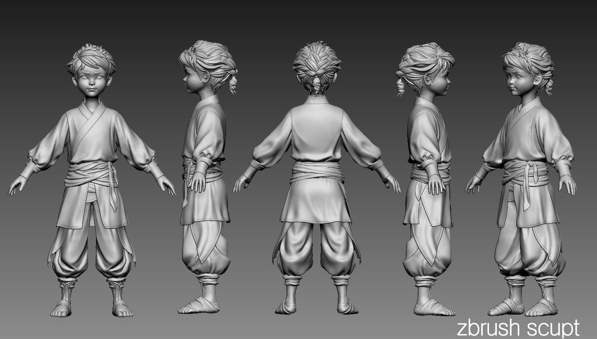 Stylized Boy 01 3D Model - TurboSquid 2202000