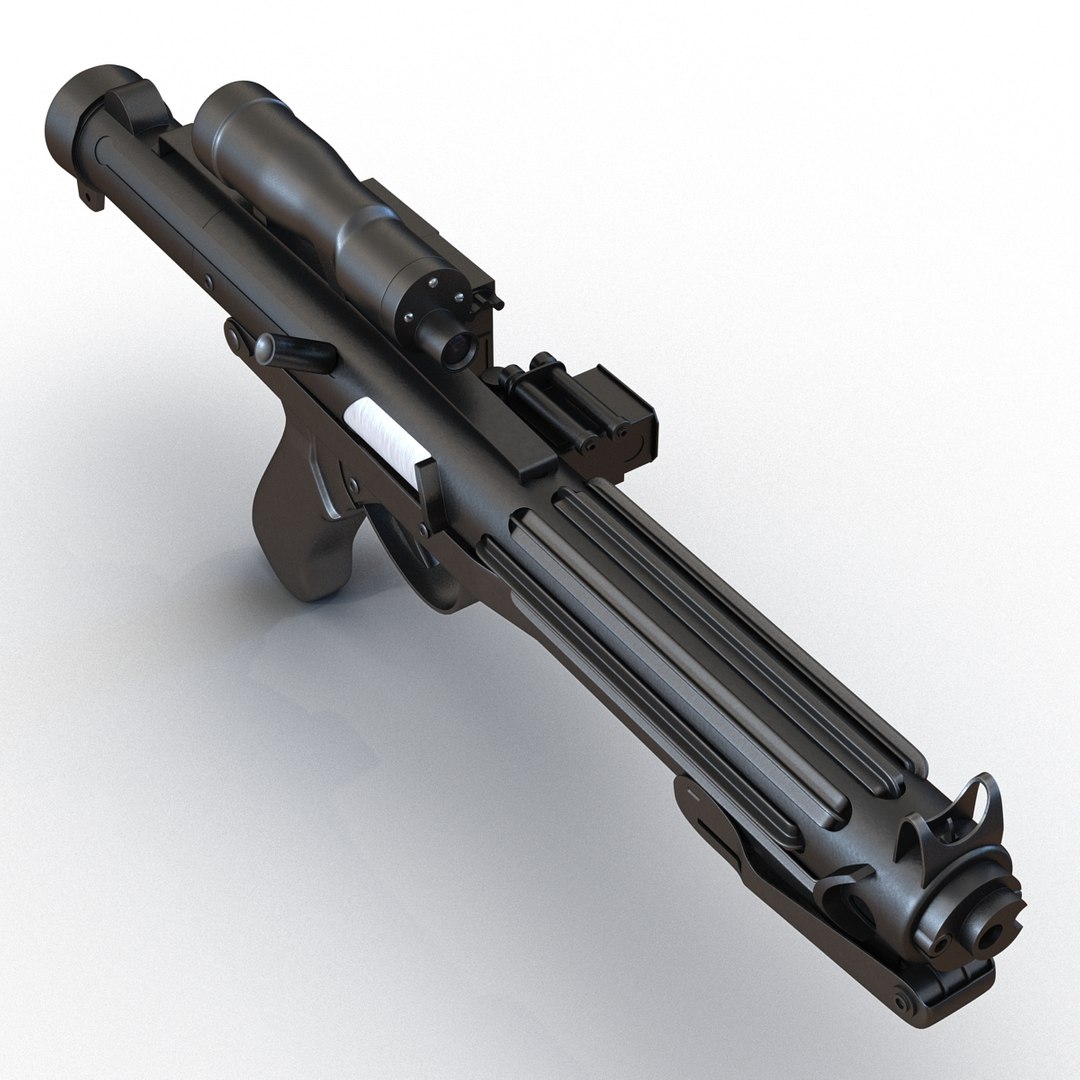 3d star wars stormtrooper gun model