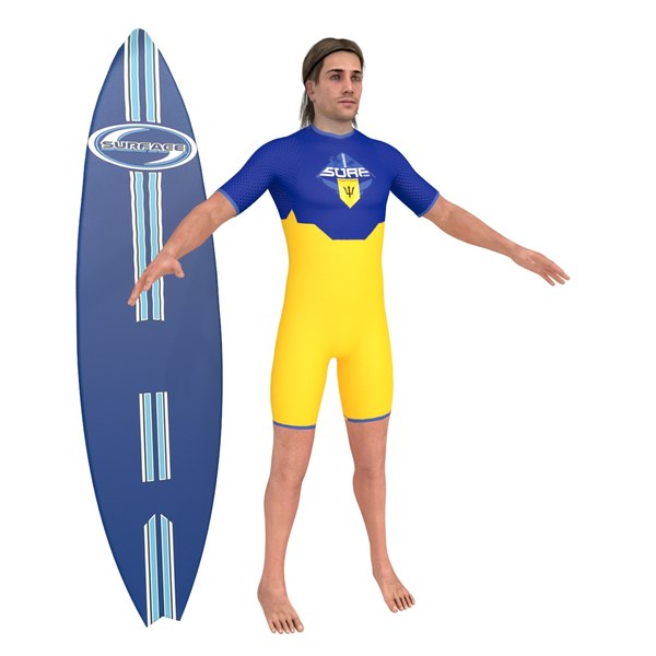 Surfer 3D Models for Download | TurboSquid