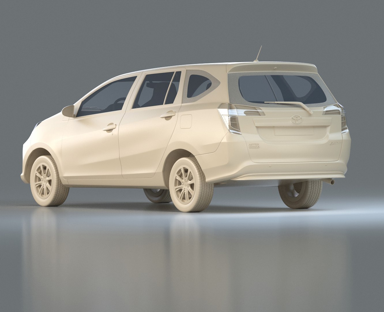 3D Model Toyota Calya 2017 - TurboSquid 1202088