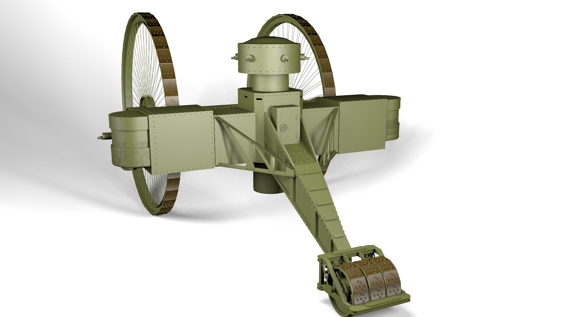 Tsar Tank 3D Model - TurboSquid 1220327