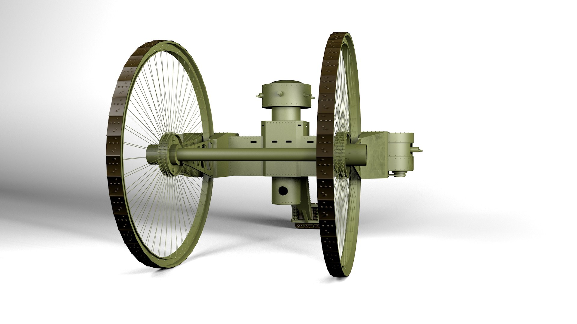 Tsar Tank 3D Model - TurboSquid 1220327