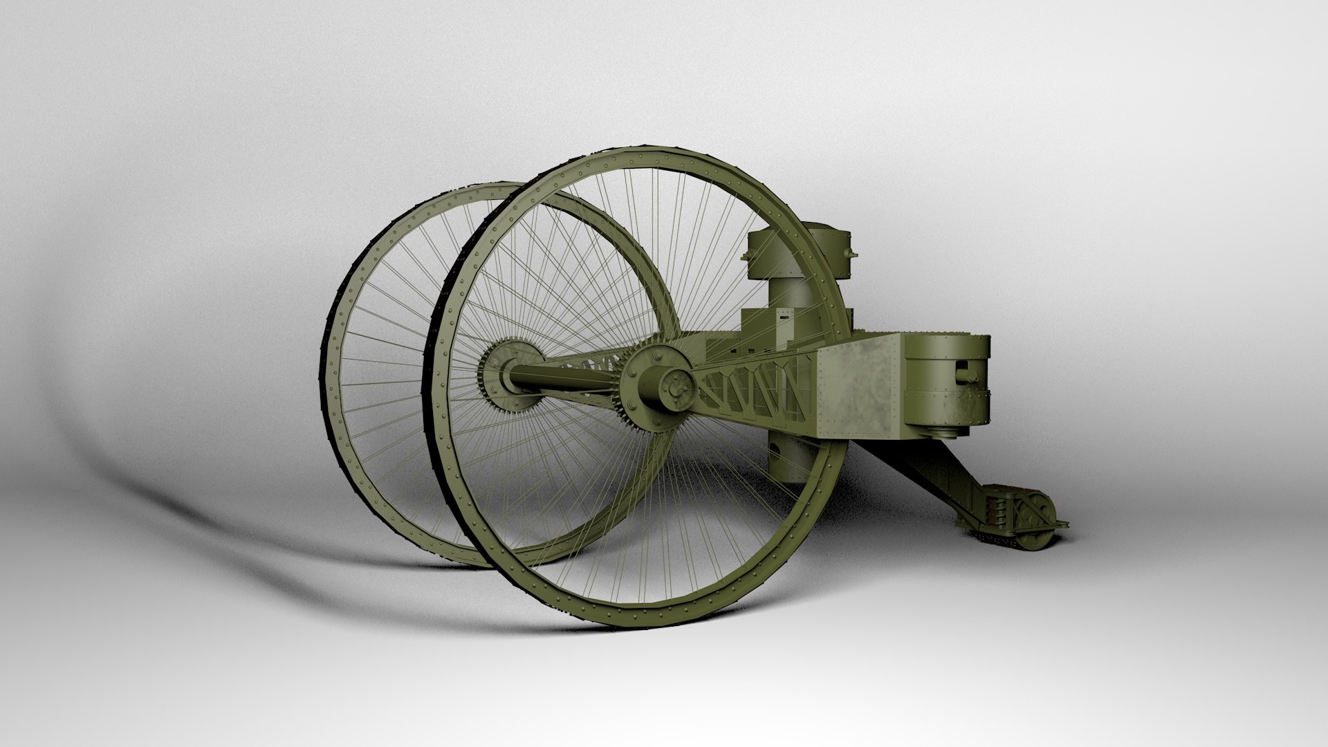 Tsar Tank 3D Model - TurboSquid 1220327