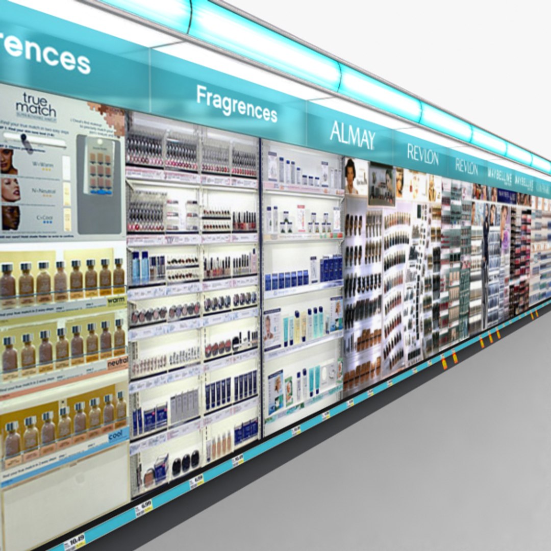 Max Retail - Cosmetics Wall