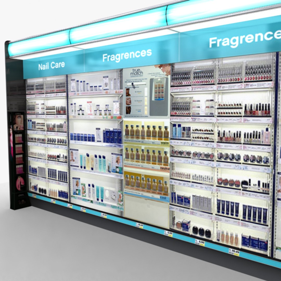 Max Retail - Cosmetics Wall