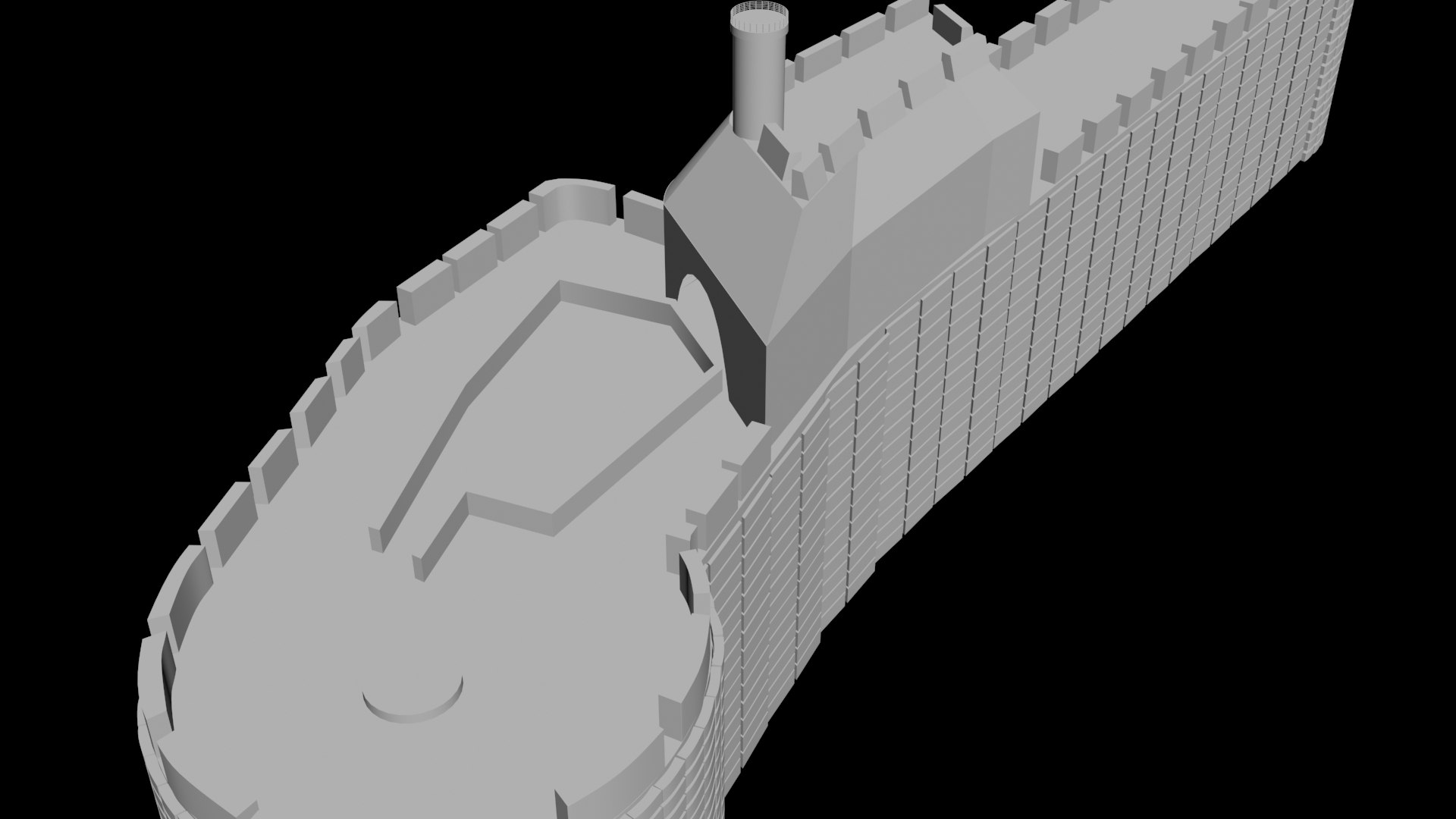 3D Model Diu Fortress - TurboSquid 2106053