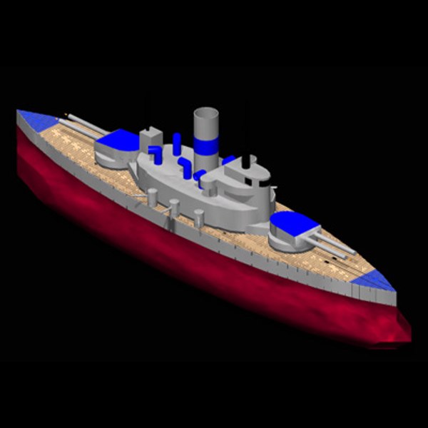 3d model arsenal ship