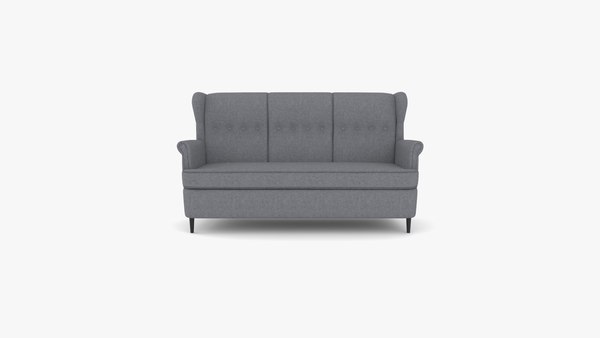 modelo 3d IKEA Strandmon Sofa - TurboSquid 2103130