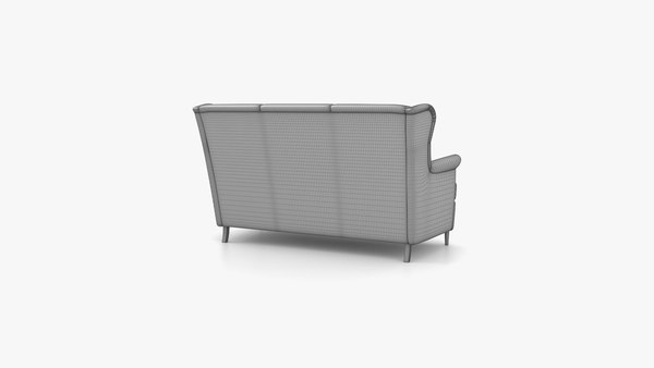 modelo 3d IKEA Strandmon Sofa - TurboSquid 2103130