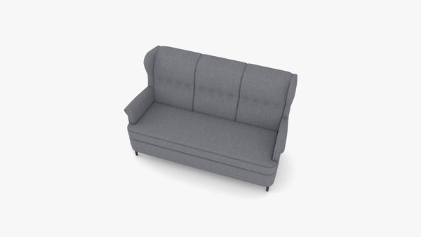 modelo 3d IKEA Strandmon Sofa - TurboSquid 2103130
