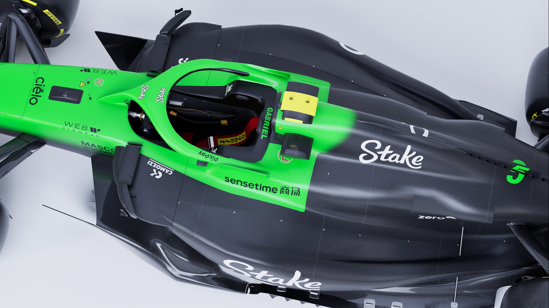 3D F1 2025 Sauber C45 Formula 1 Race Car Low-poly 3D Model - TurboSquid ...