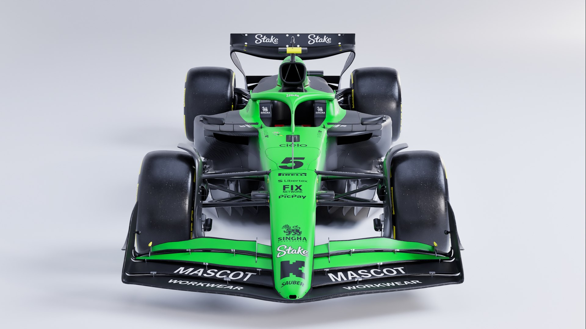 3D F1 2025 Sauber C45 Formula 1 Race Car Low-poly 3D Model - TurboSquid ...