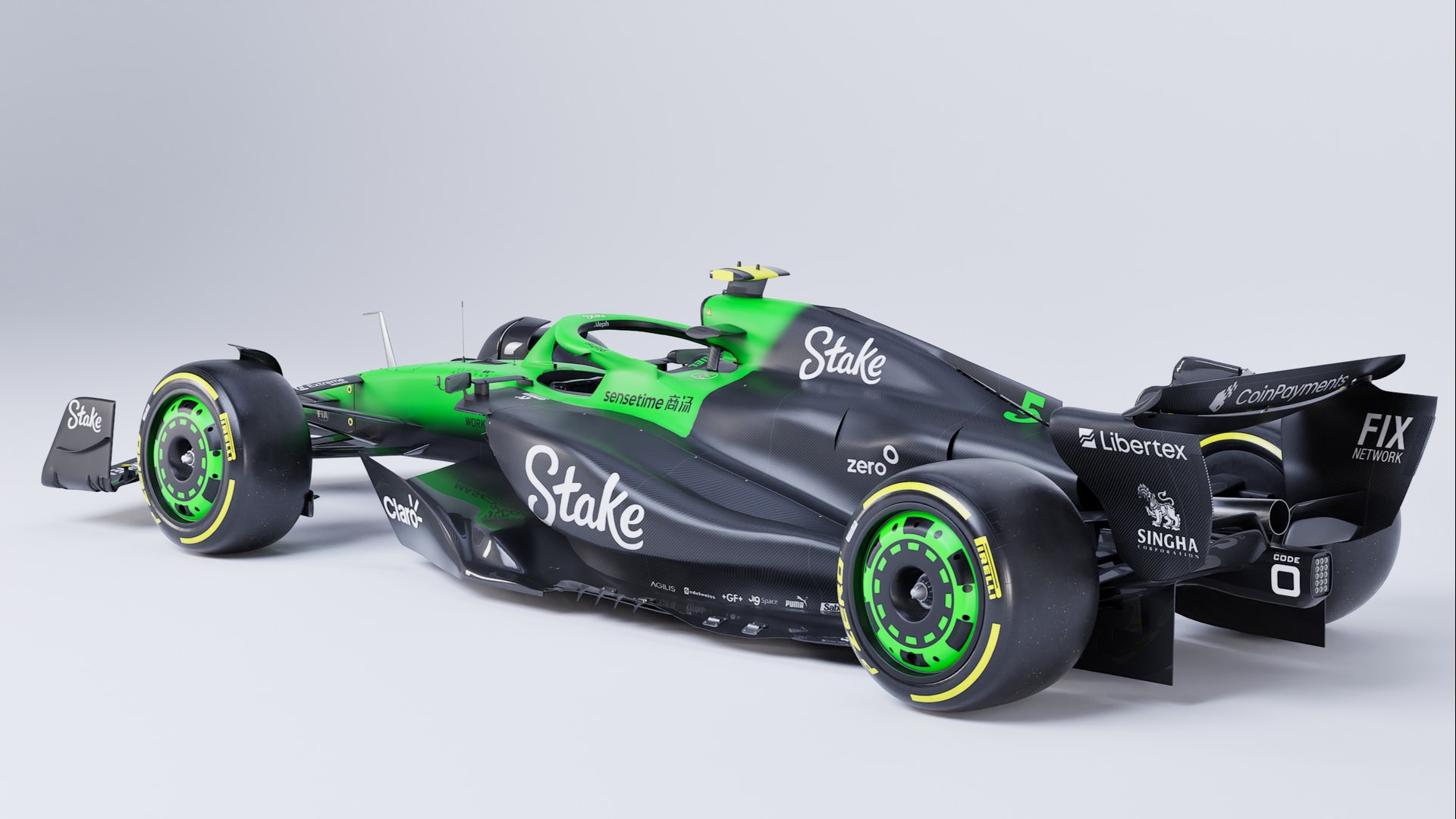 3D F1 2025 Sauber C45 Formula 1 Race Car Low-poly 3D Model - TurboSquid ...