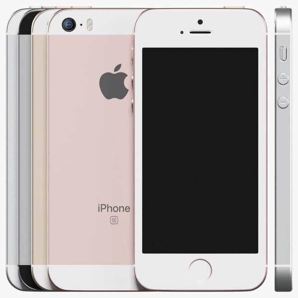 modelo 3d iPhone SE 1st generation 2016 All Colors Smartphone ...