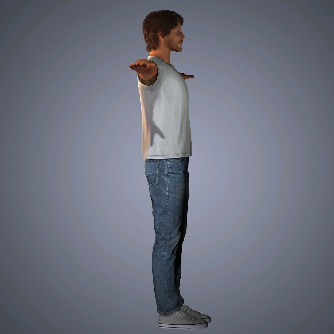 Somerhalder Character 3D Model - TurboSquid 2325210