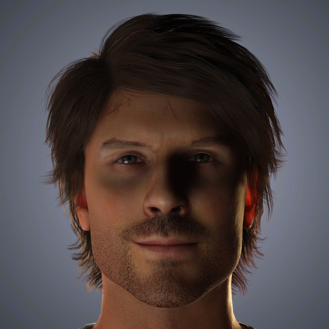 Somerhalder Character 3D Model - TurboSquid 2325210