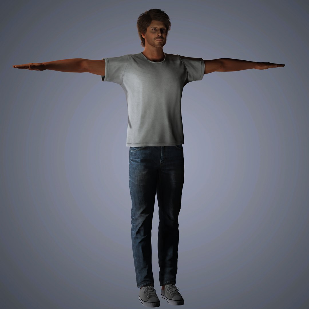 Somerhalder Character 3D Model - TurboSquid 2325210