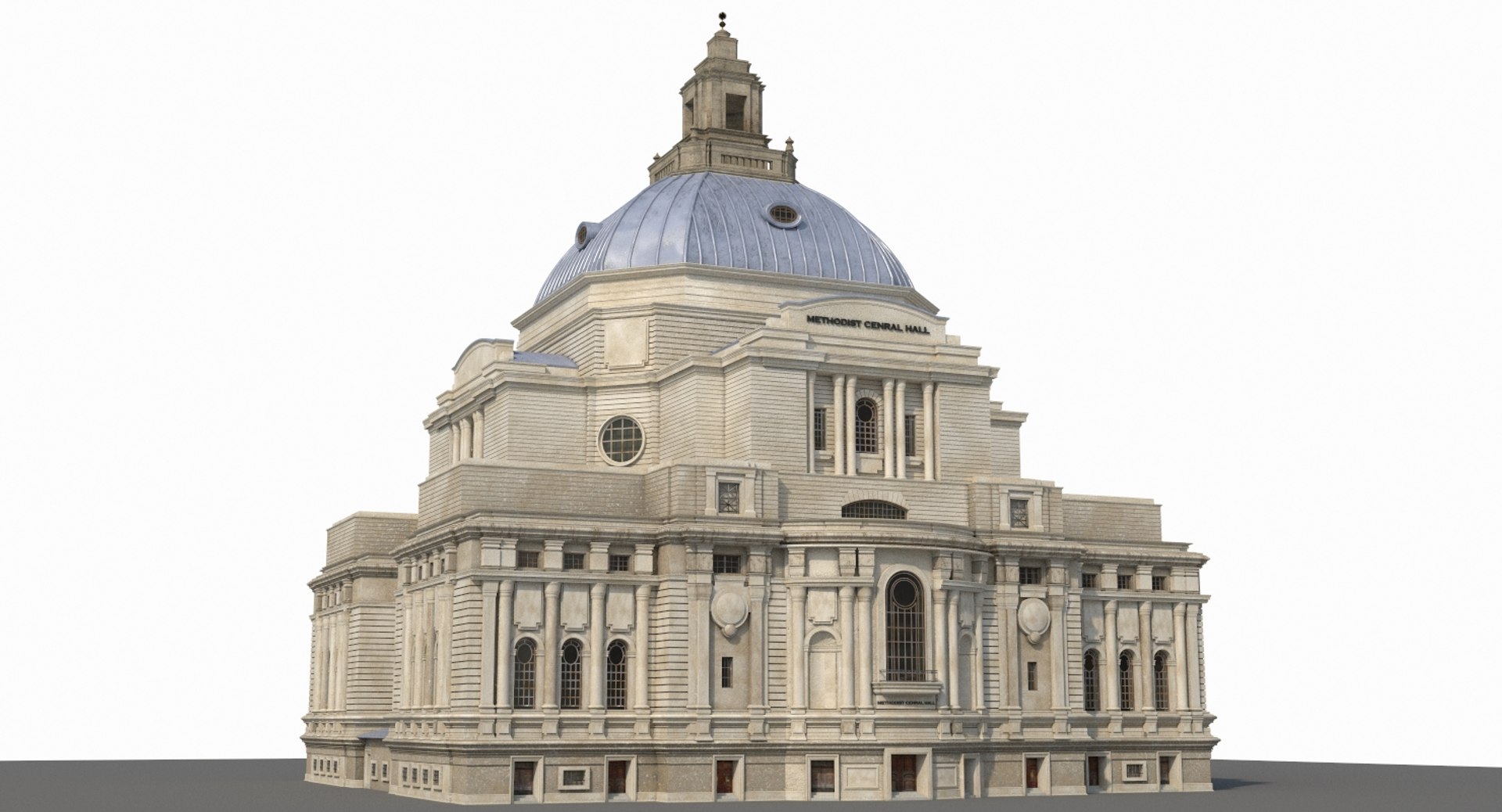 3d Methodist Central Hall Architecture