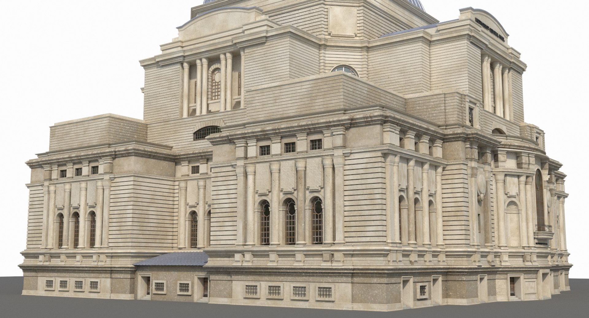 3d Methodist Central Hall Architecture