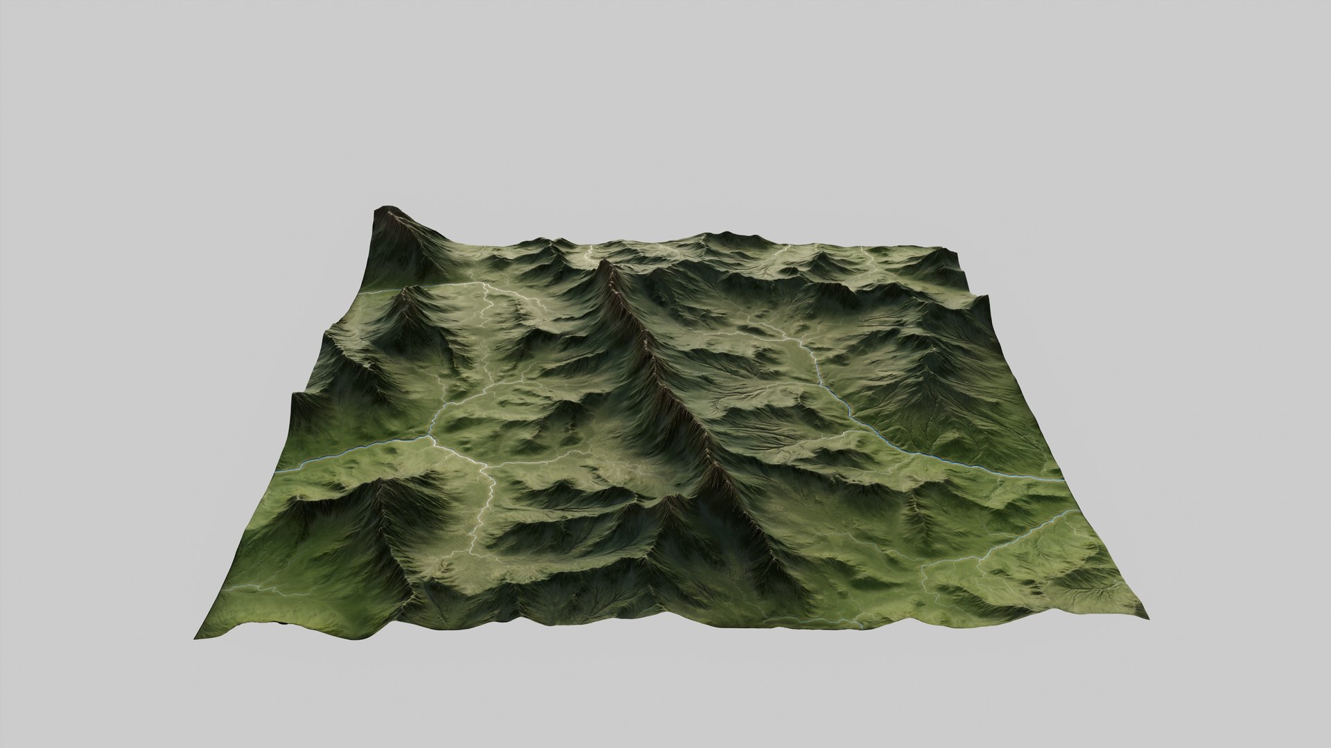 Kosuta Mountain Ridge 3D Model - TurboSquid 2141633