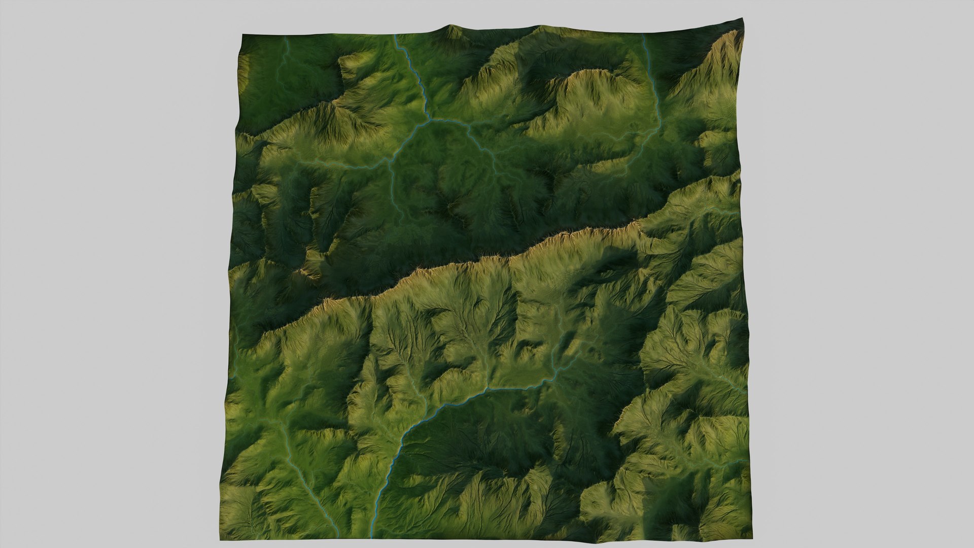 Kosuta Mountain Ridge 3D Model - TurboSquid 2141633
