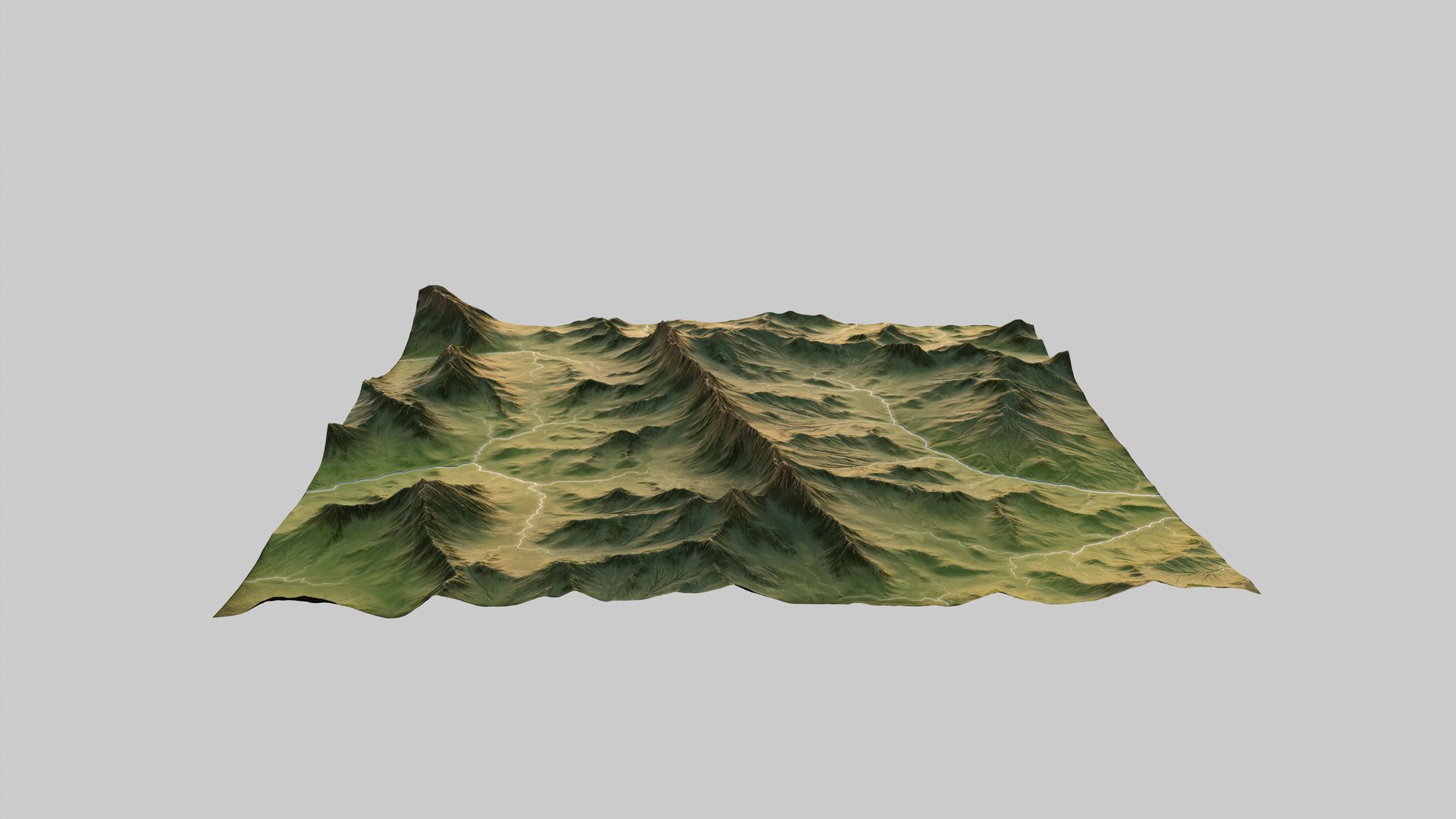 Kosuta Mountain Ridge 3D Model - TurboSquid 2141633