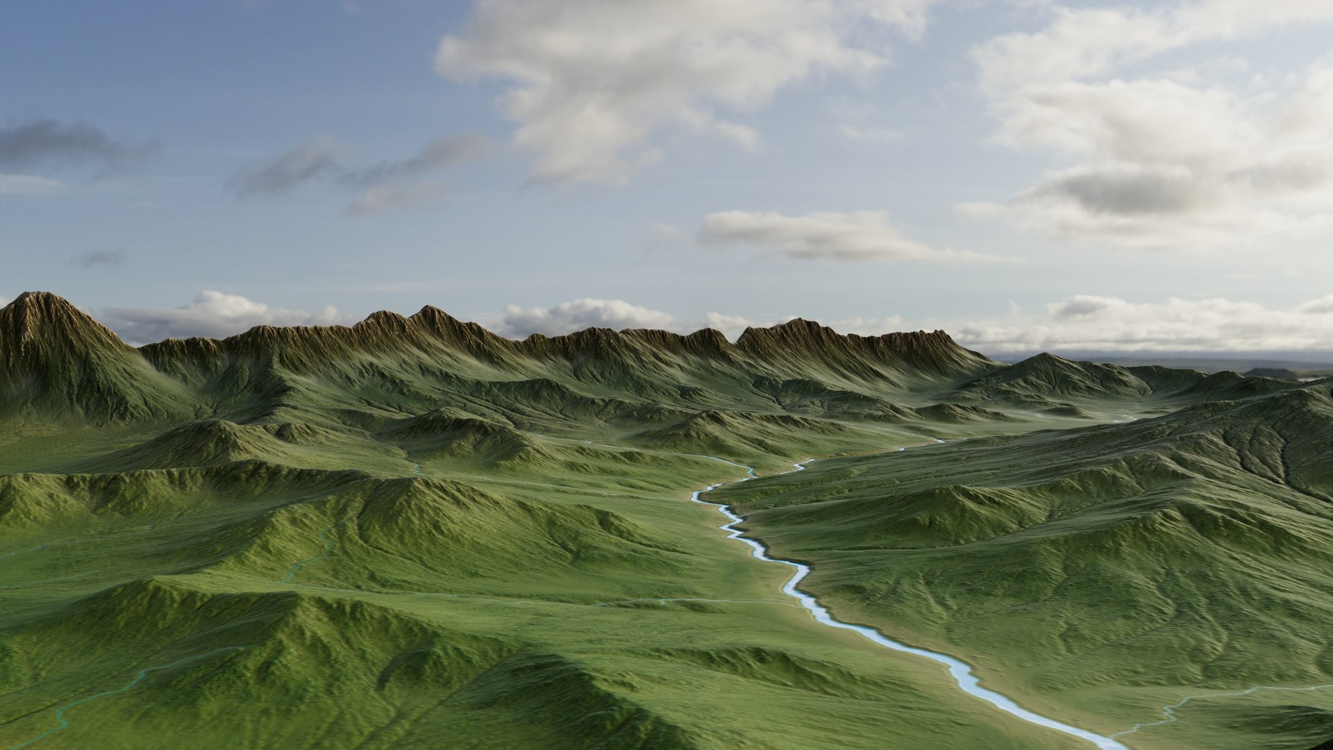 Kosuta Mountain Ridge 3D Model - TurboSquid 2141633