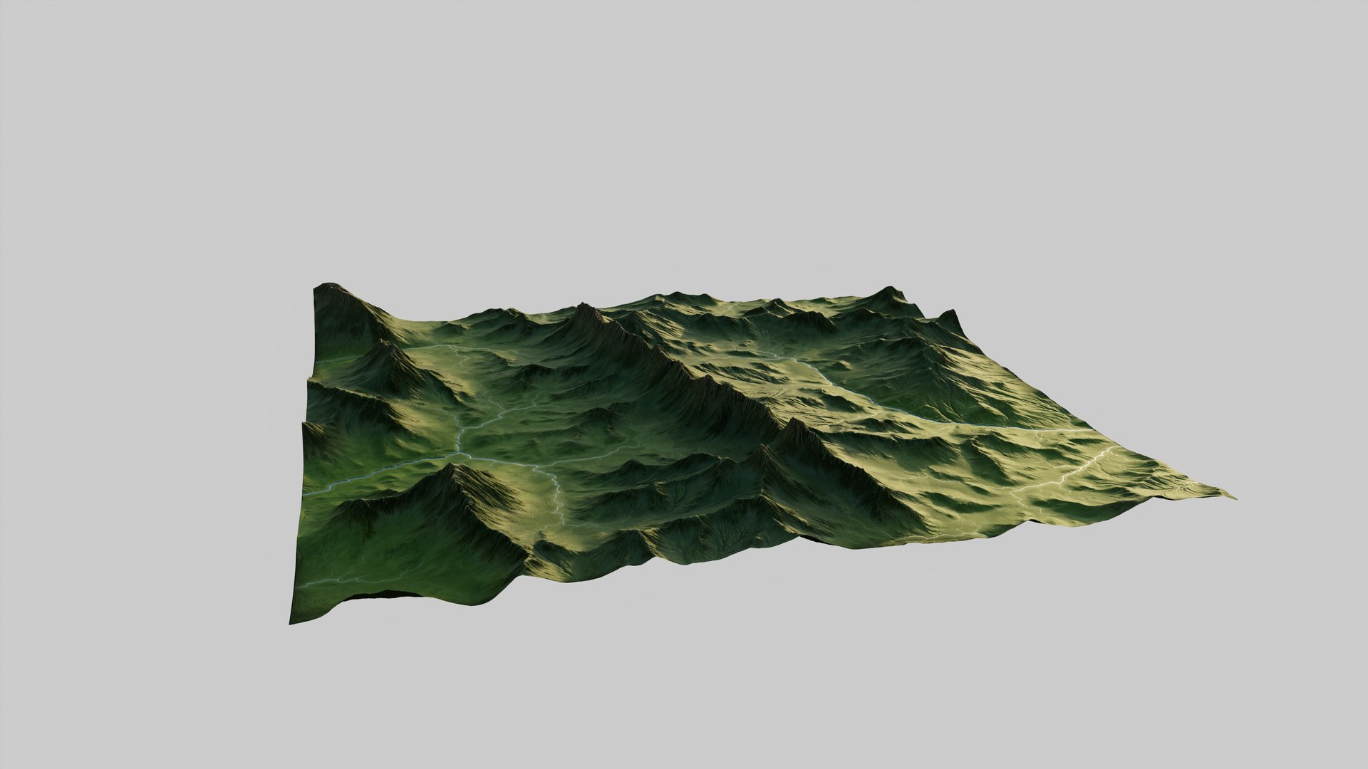 Kosuta Mountain Ridge 3D Model - TurboSquid 2141633