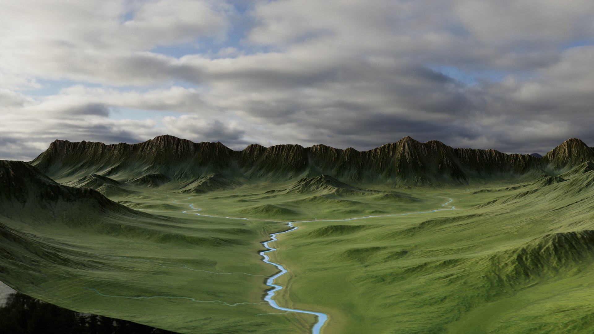 Kosuta Mountain Ridge 3D Model - TurboSquid 2141633