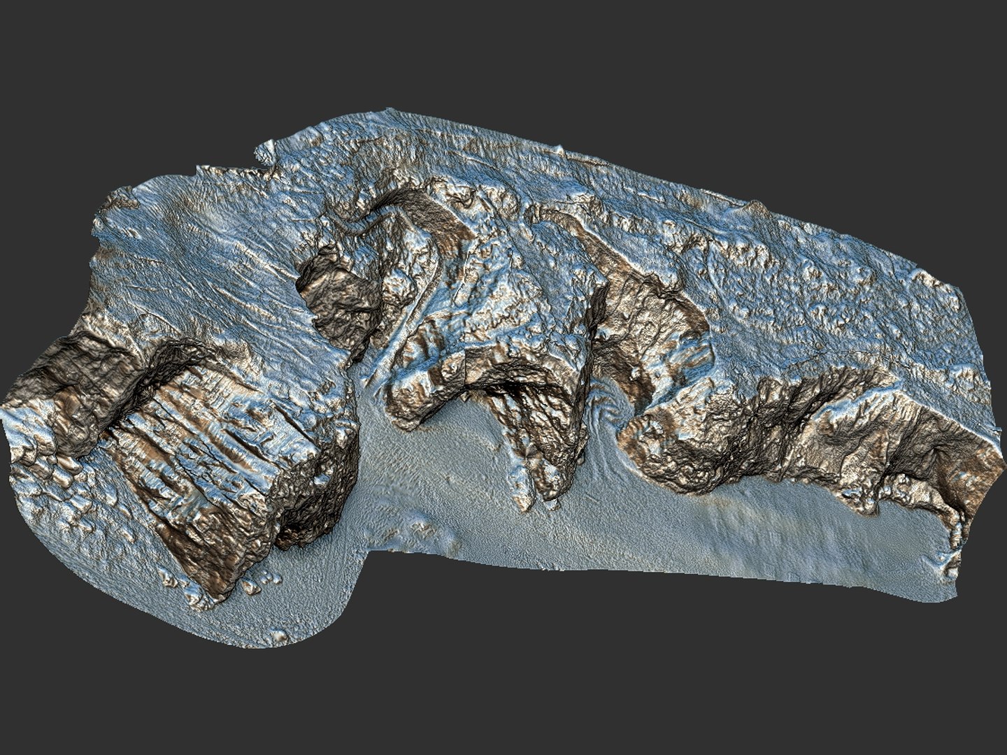 Ocean Cliff 16k 1 3D Model - TurboSquid 1412654