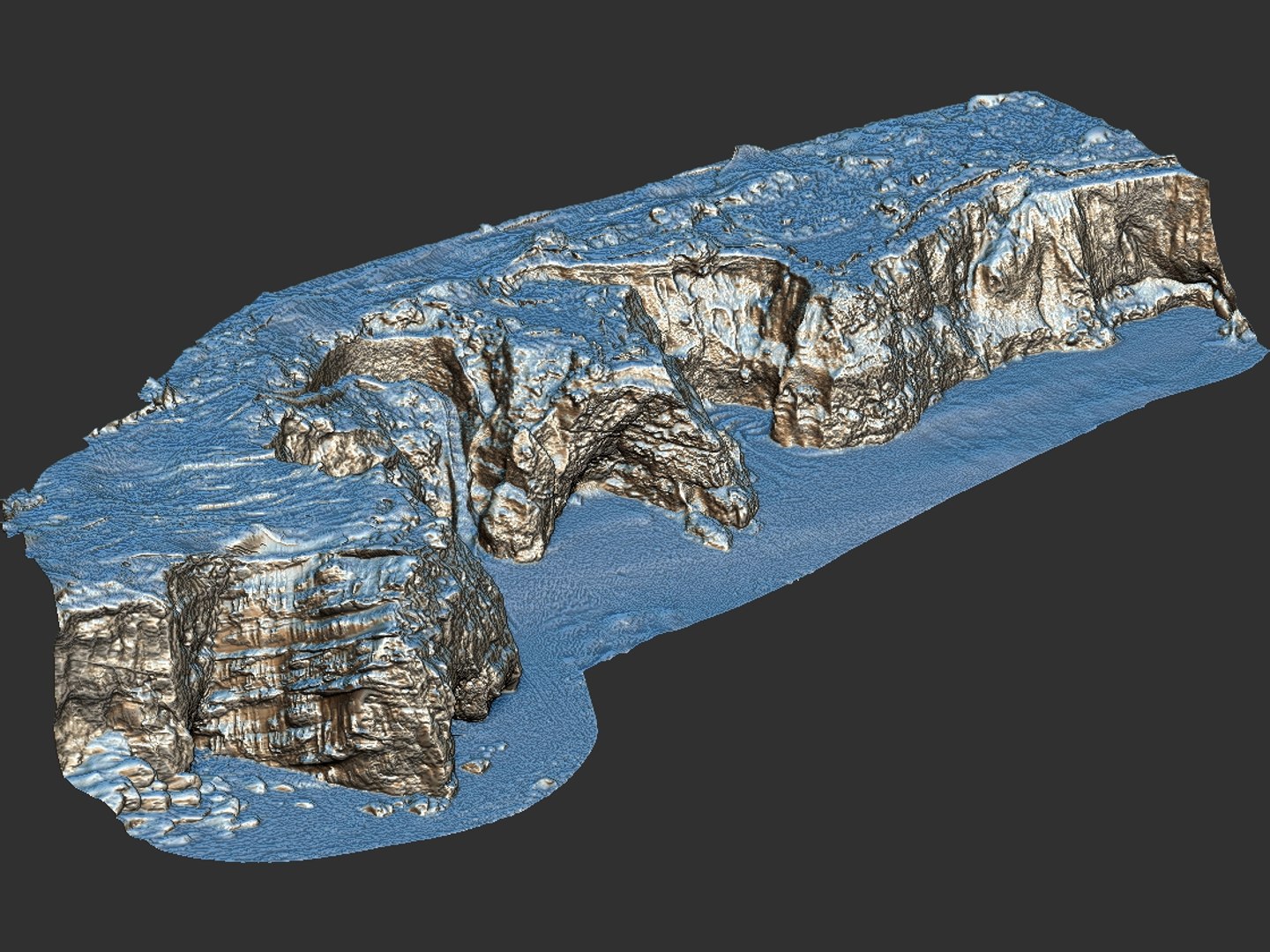 Ocean Cliff 16k 1 3D Model - TurboSquid 1412654