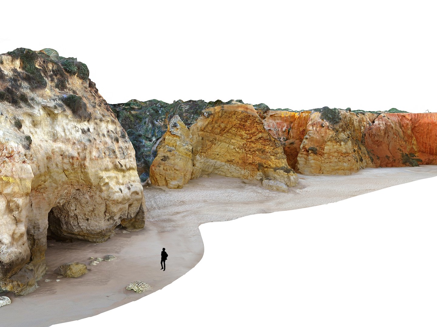 Ocean Cliff 16k 1 3D Model - TurboSquid 1412654