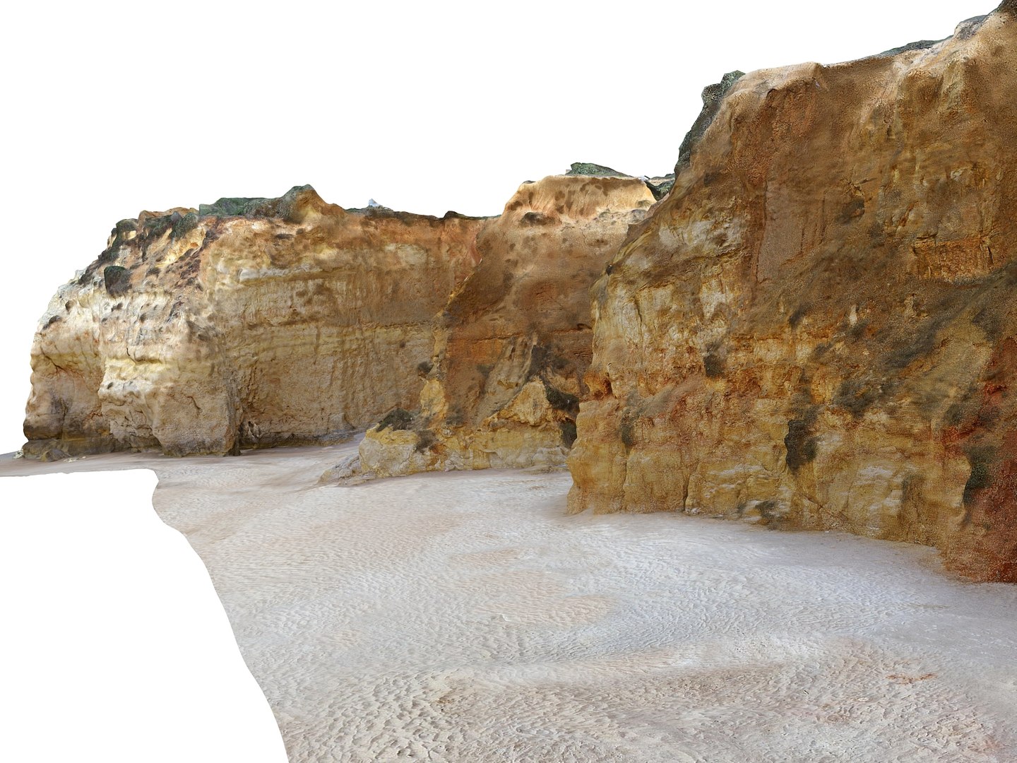 Ocean Cliff 16k 1 3D Model - TurboSquid 1412654