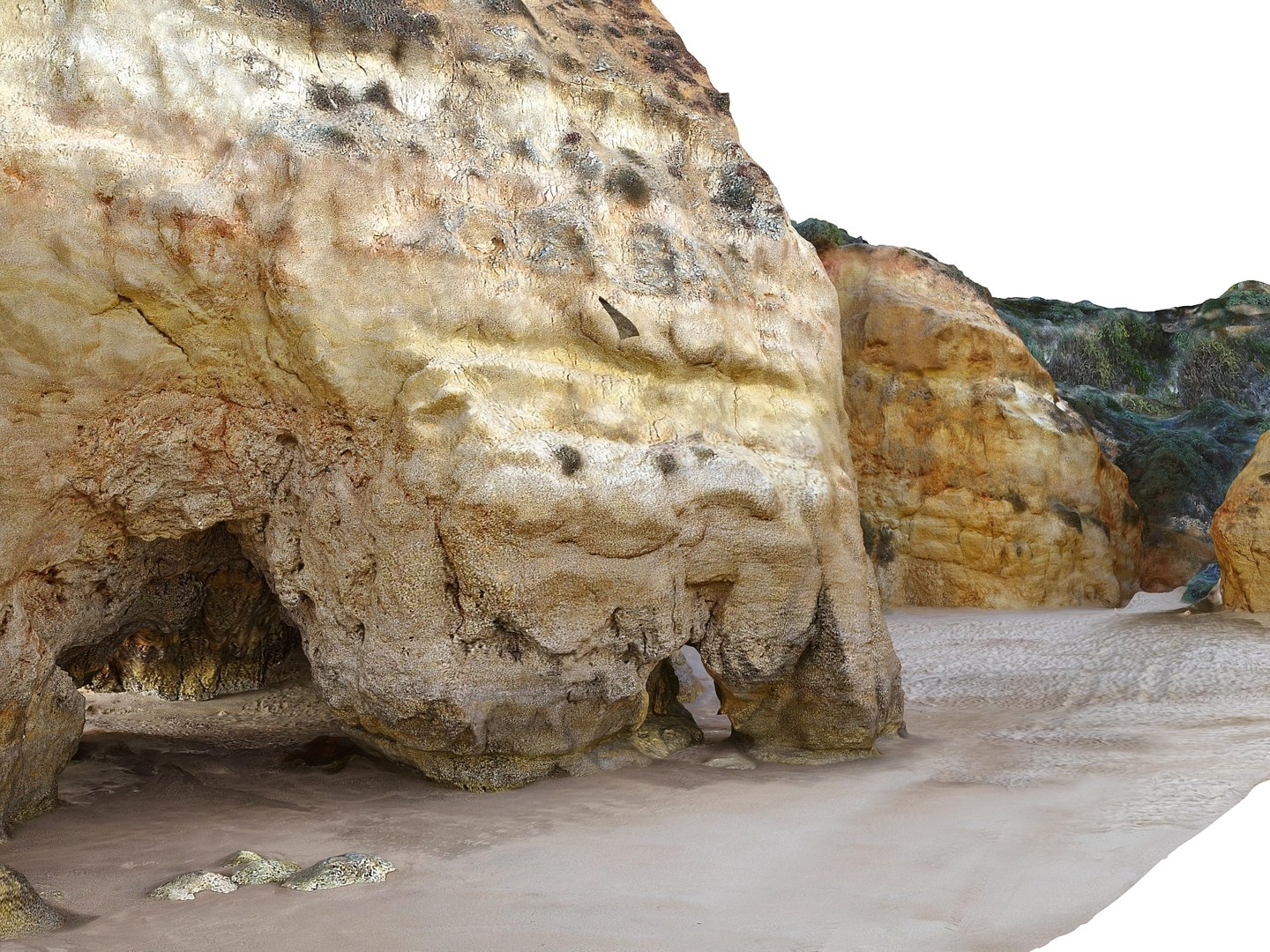 Ocean Cliff 16k 1 3D Model - TurboSquid 1412654