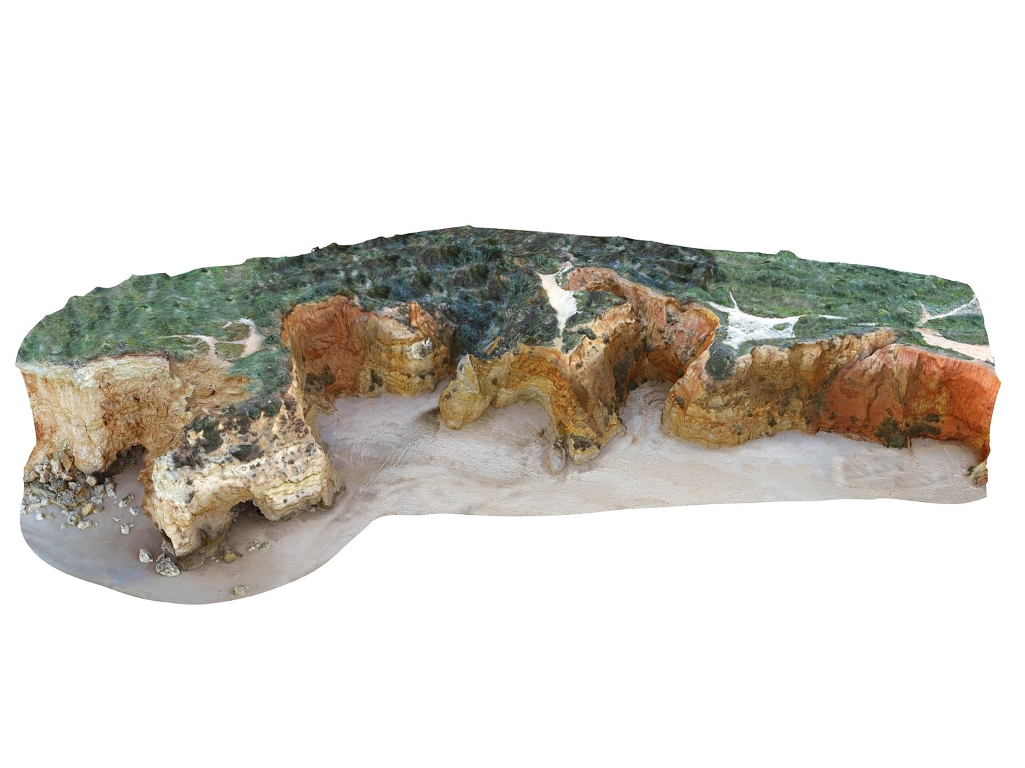 Ocean Cliff 16k 1 3D Model - TurboSquid 1412654
