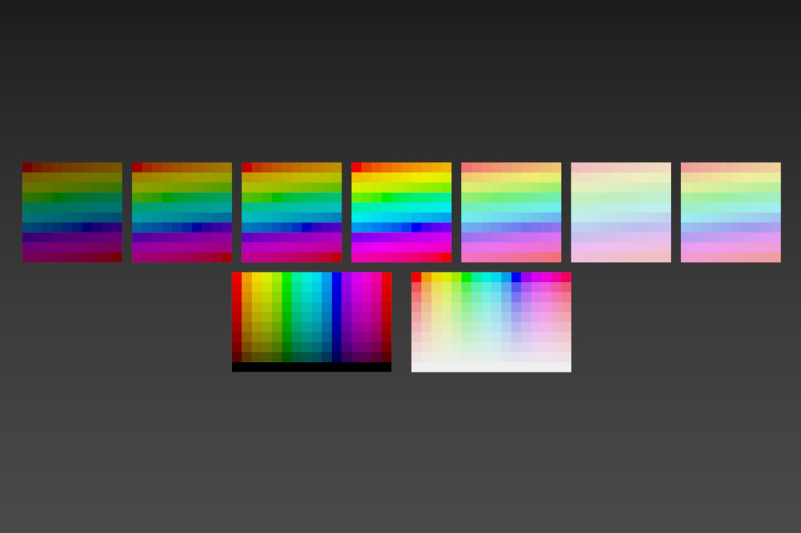 Color Palette Material Color Model - TurboSquid 1741325