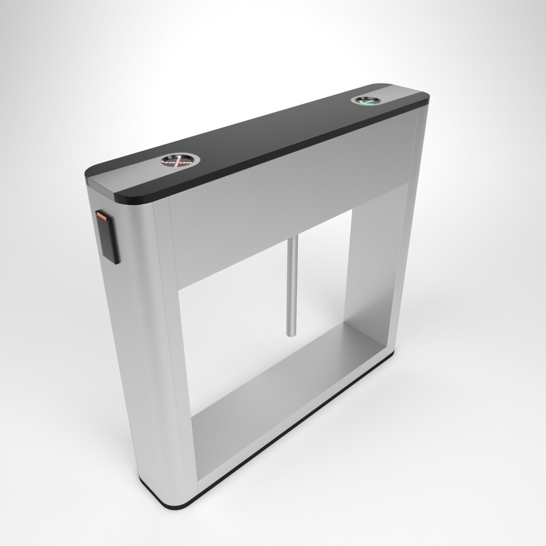 3D Interior Turnstile Gate Ttd-03 Model - TurboSquid 1263265