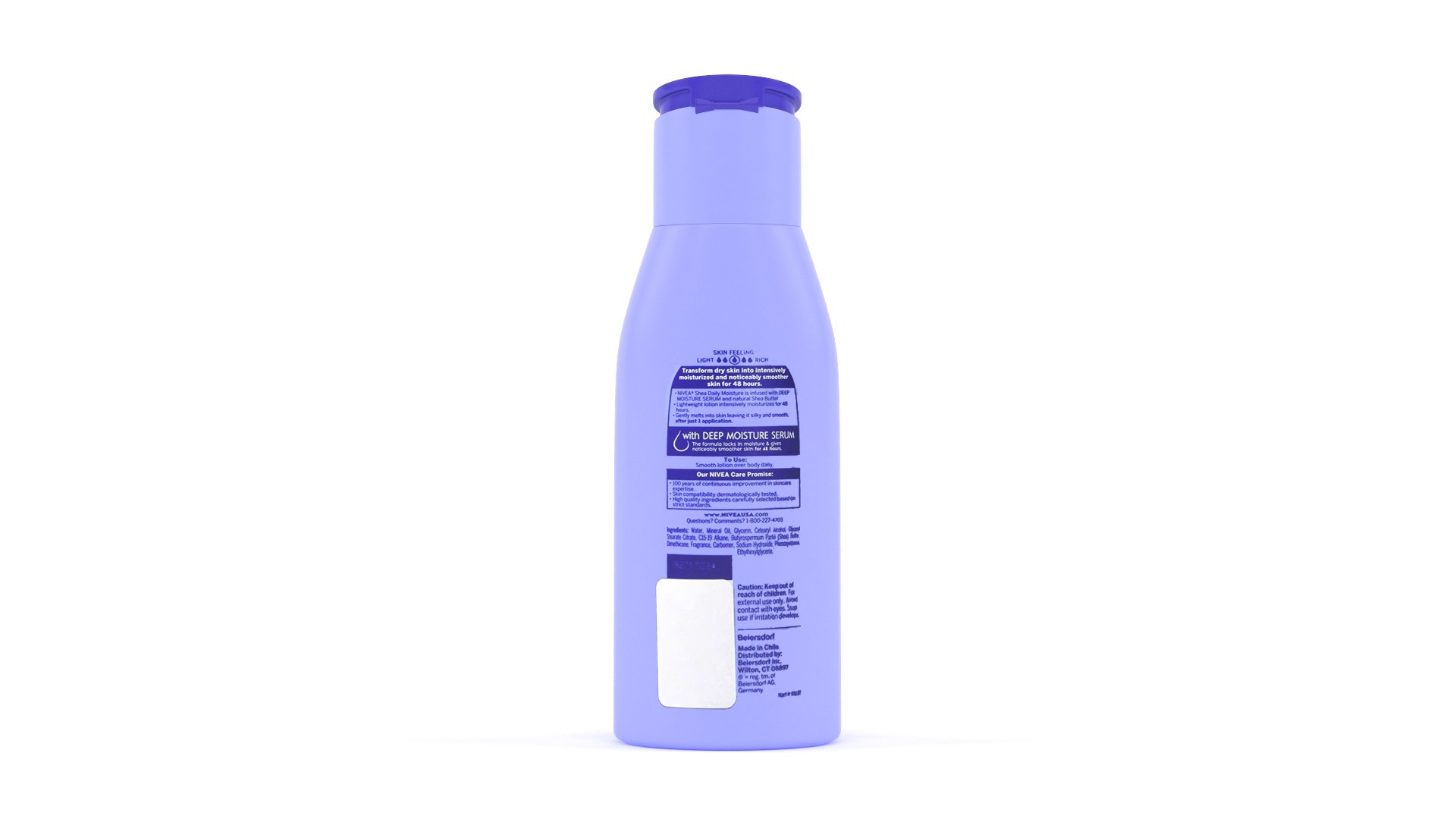 Nivea Body Lotion 3D Model - TurboSquid 1716935
