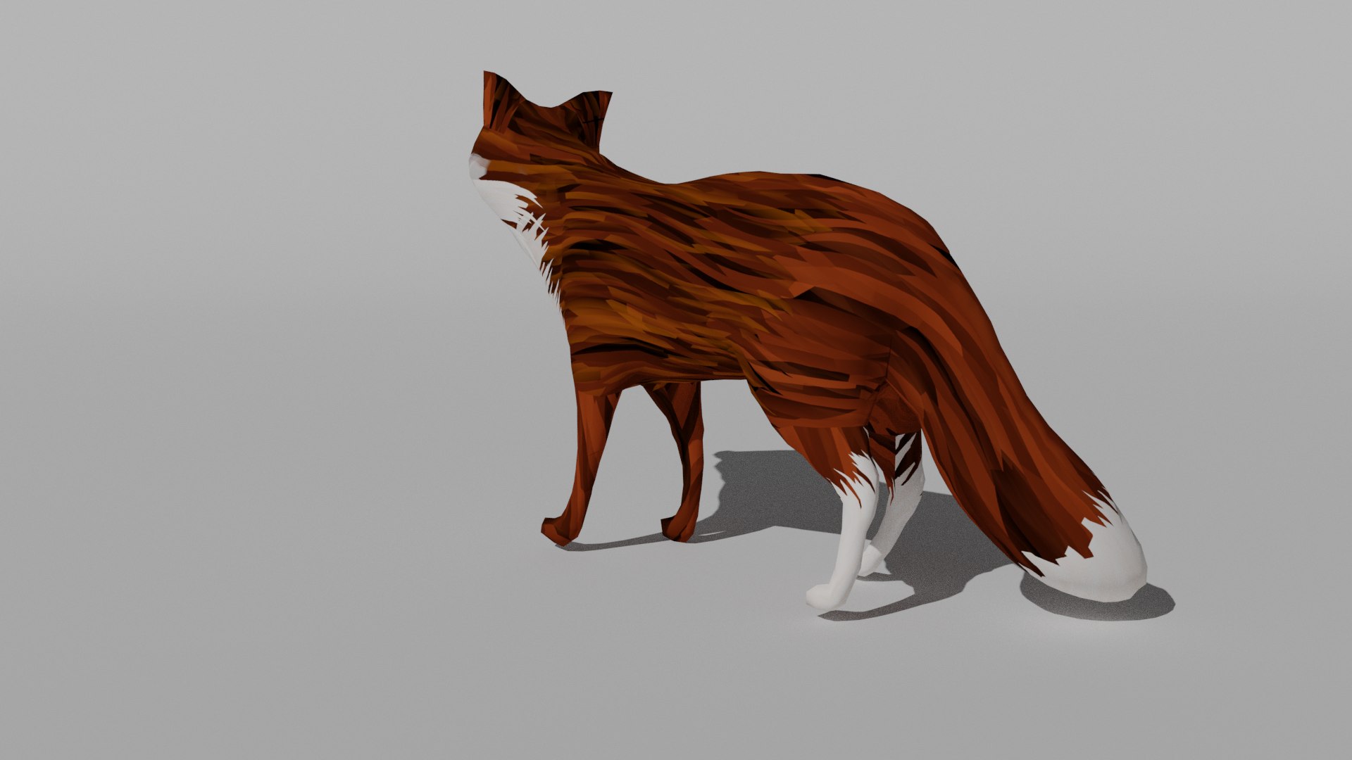 Fox Low Poly 3D Model - TurboSquid 1990822