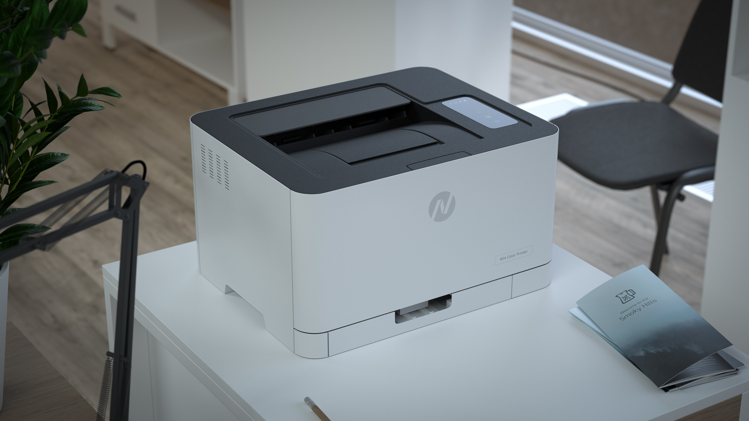 Generic printer pbr 3D model - TurboSquid 1710189