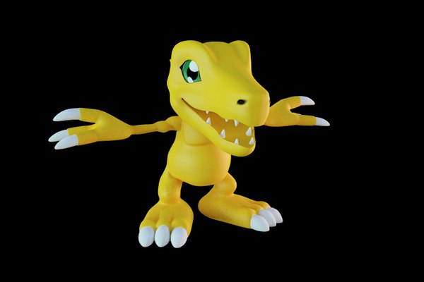 modelo 3d agumon - TurboSquid 750675