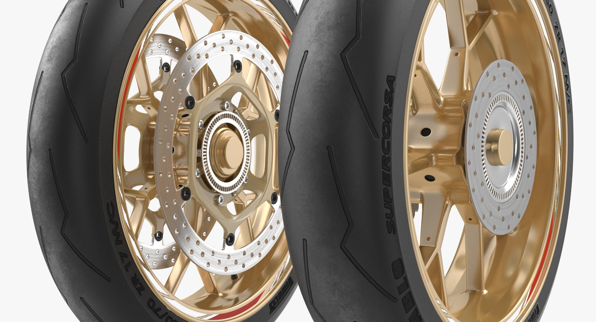 3D Model Sport Motorcycle Wheels - TurboSquid 1149750