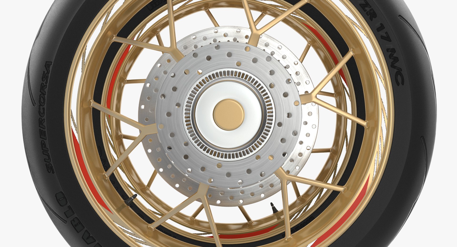 3D Model Sport Motorcycle Wheels - TurboSquid 1149750