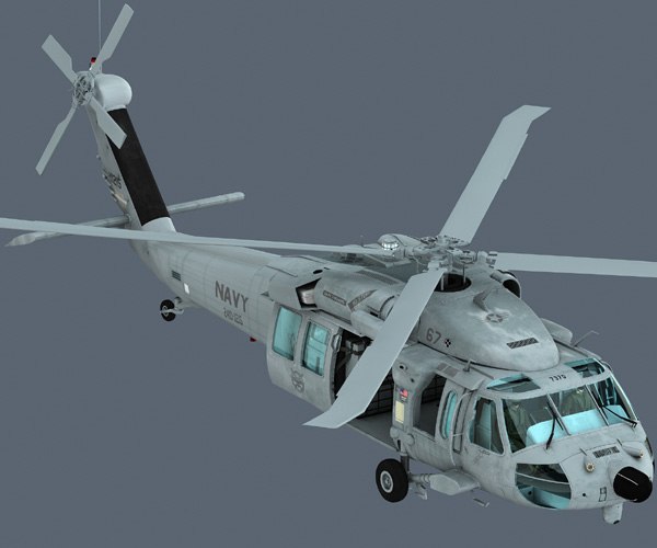 MH-60S 블랙 호크 3D 모델 - TurboSquid 431335